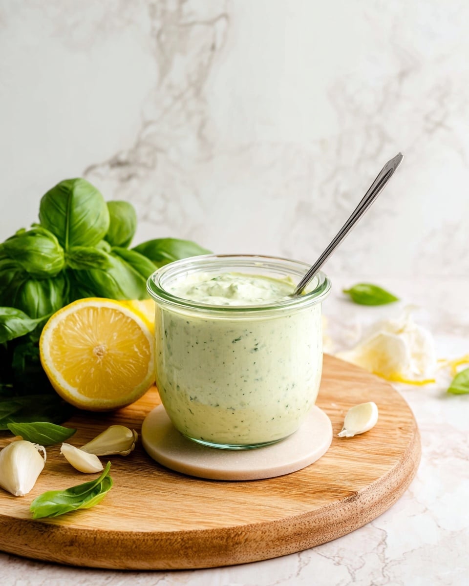 Lemon Basil Aioli: Bright, Creamy Herb Sauce for Any Dish