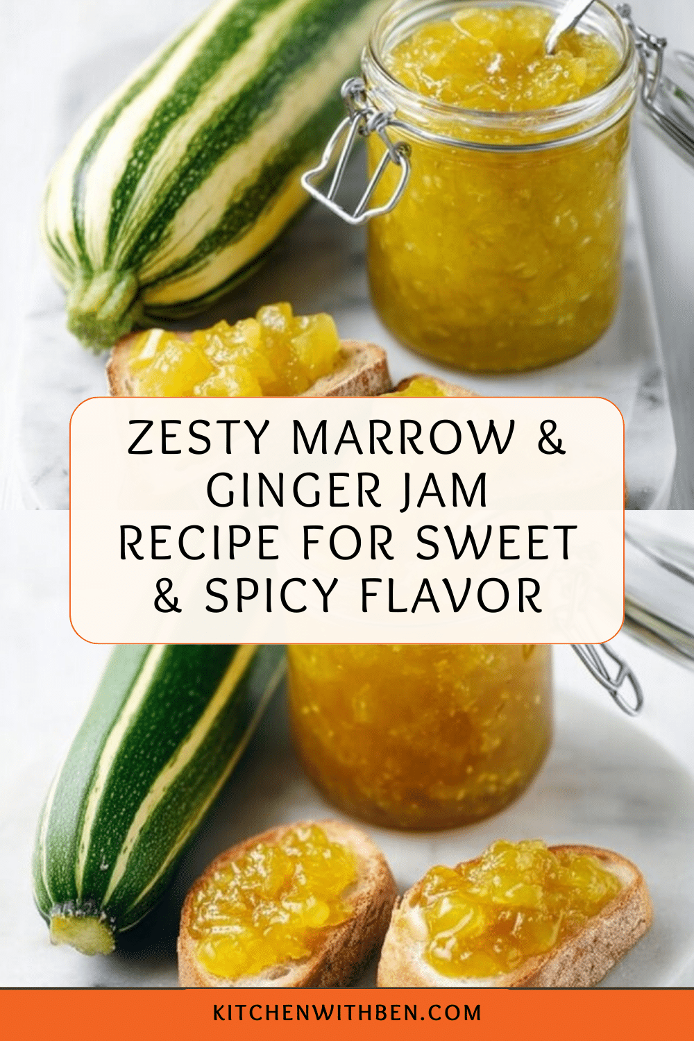 Marrow & Ginger Jam: Delicious Homemade Preserves
